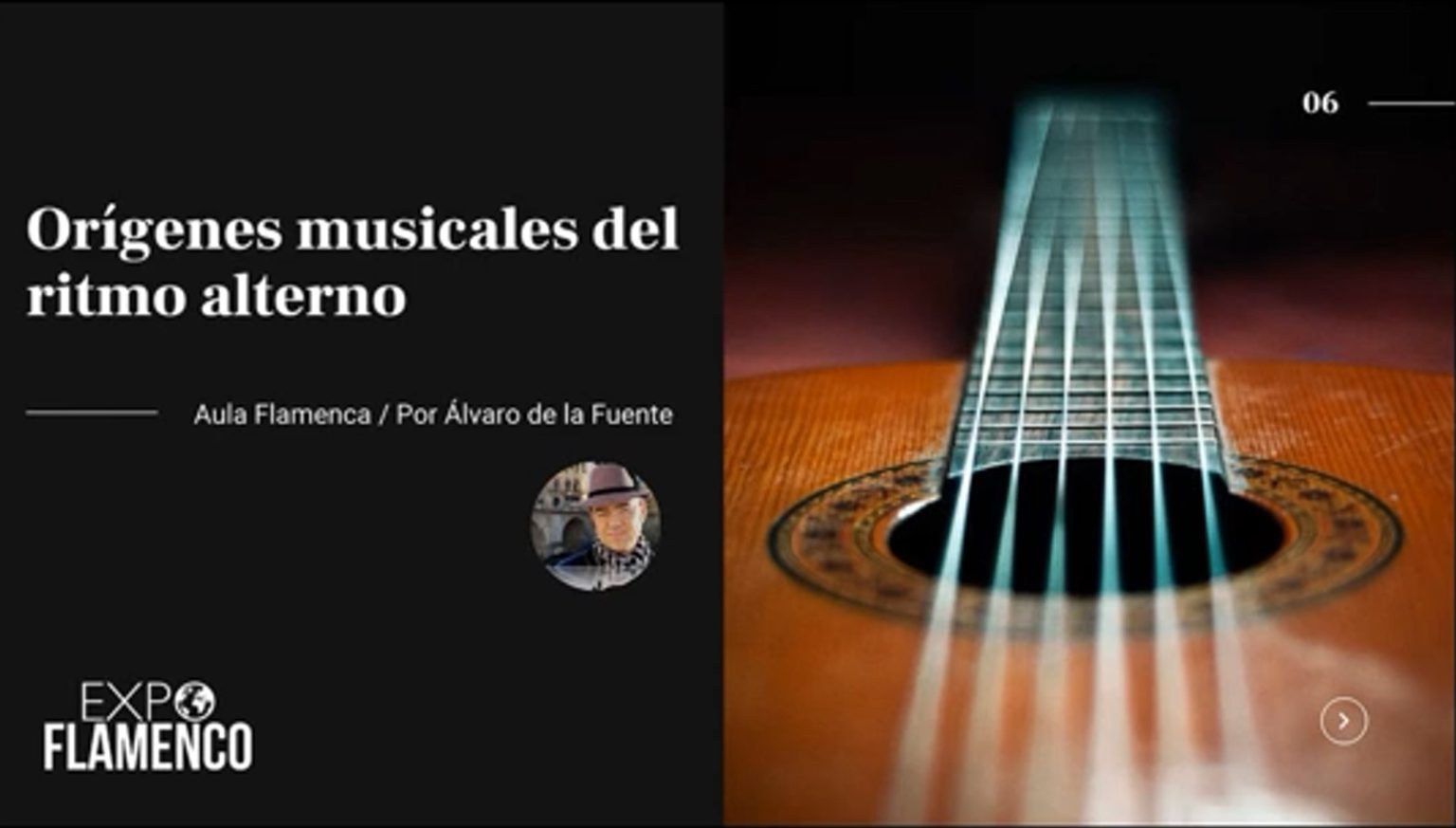 ORÍGENES MUSICALES DEL RITMO ALTERNO - Álvaro de la Fuente